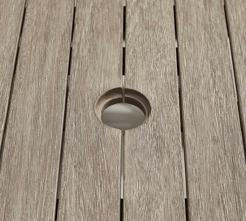 Indio Eucalyptus Drop Leaf Outdoor Dining Table | Pottery Barn