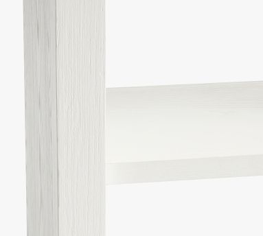 Dillon Long Low Console Bookcase | Pottery Barn