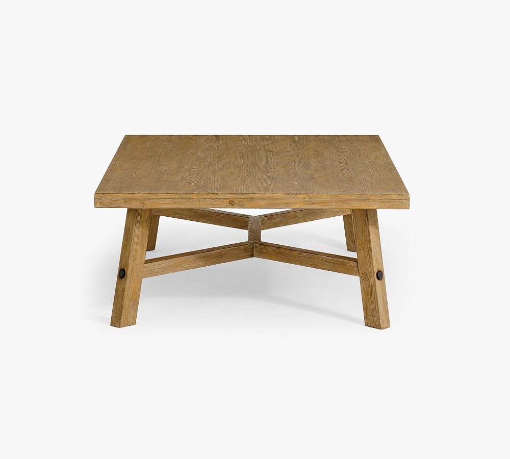 Rustic Farmhouse Rectangular Grand Coffee Table | Pottery Barn