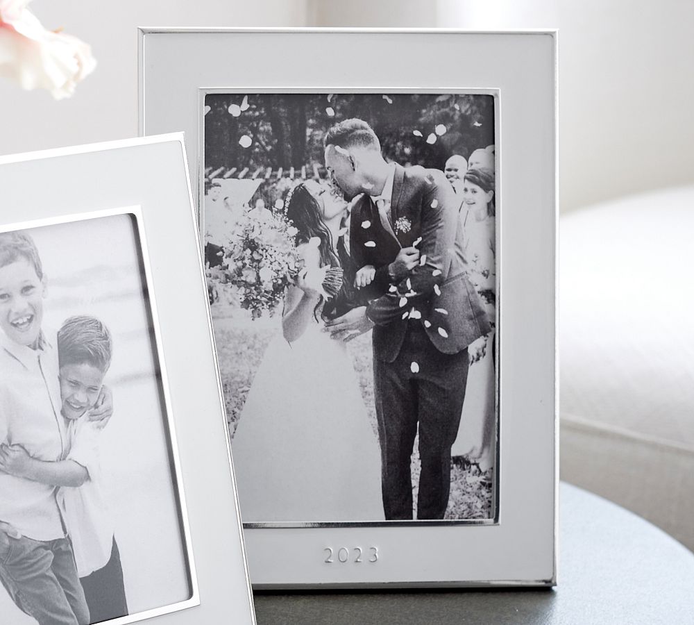 2023 Dated Enamel Frame | Pottery Barn