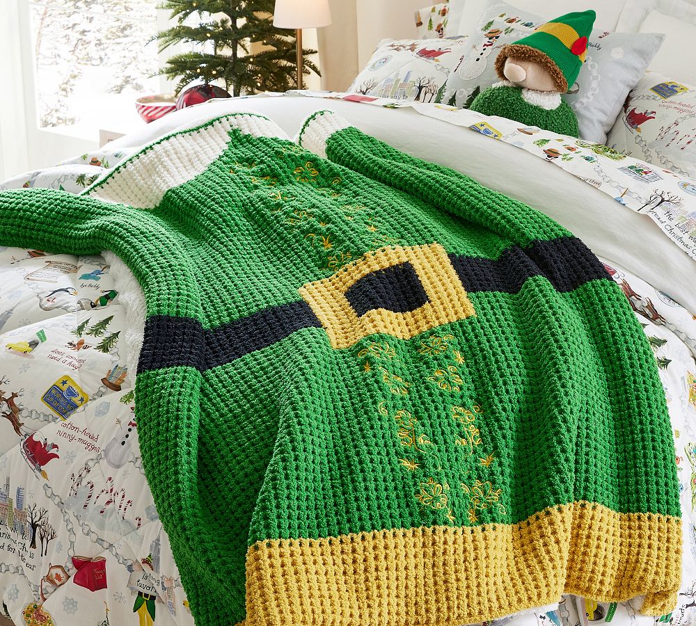 Elf™ Printed Pillow | Pottery Barn