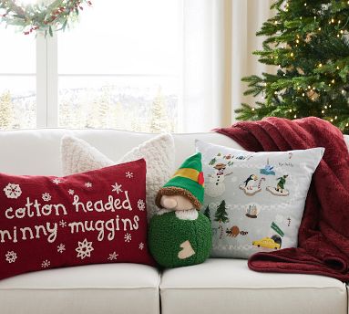 Elf™ Printed Pillow | Pottery Barn