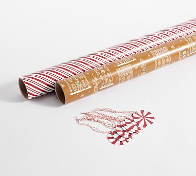 Holiday Gift Wrap Set | Pottery Barn