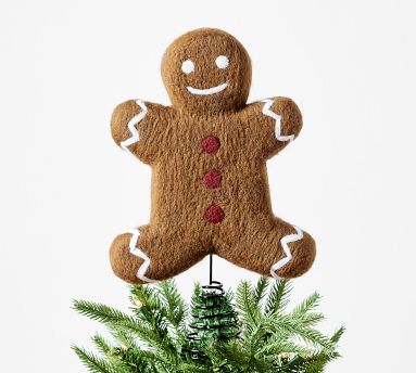Gingerbread Tree Topper | Pottery Barn