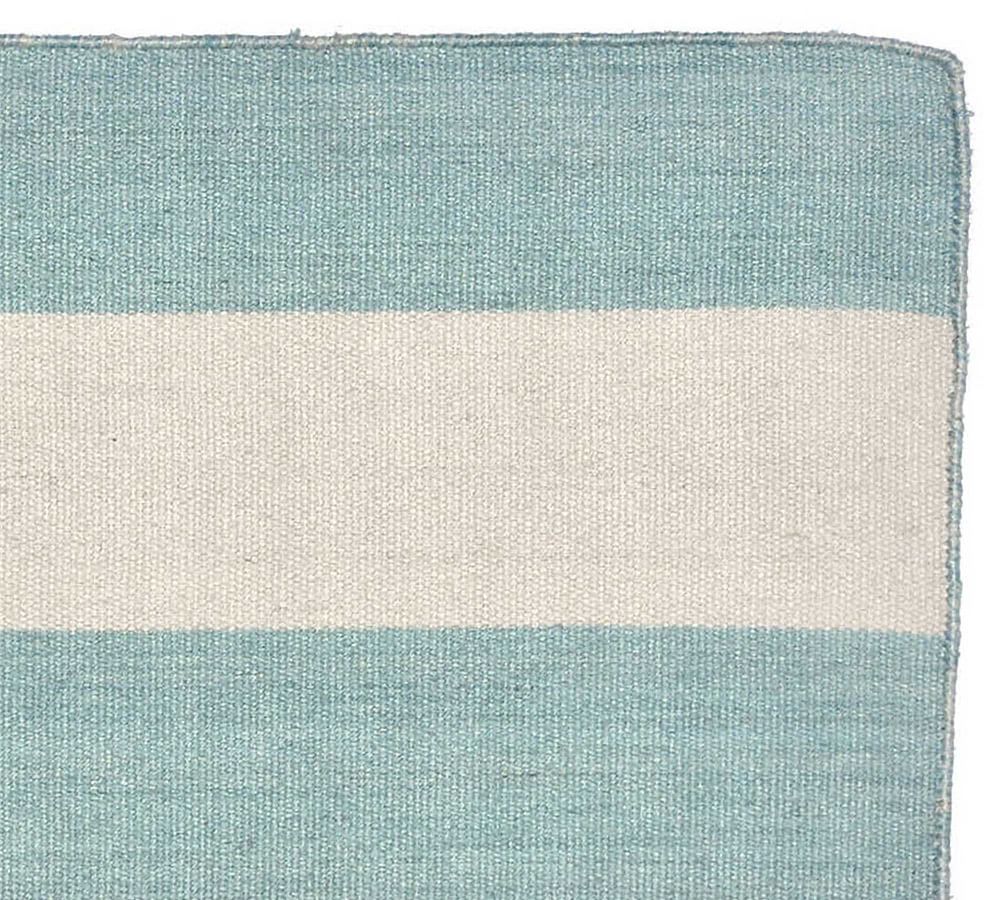 Alfie Striped Outdoor Rug - Natural | Pottery Barn