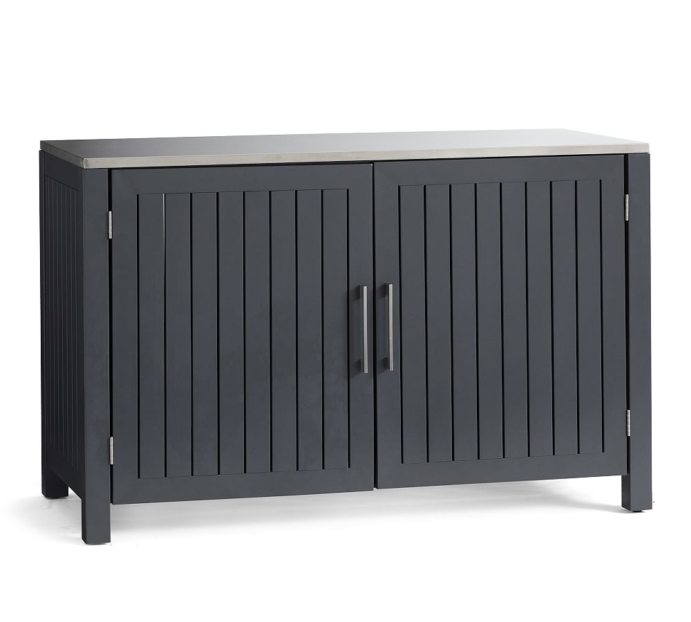 Indio Metal Outdoor Ultimate 3-Piece Outdoor Kitchen Set | Pottery Barn