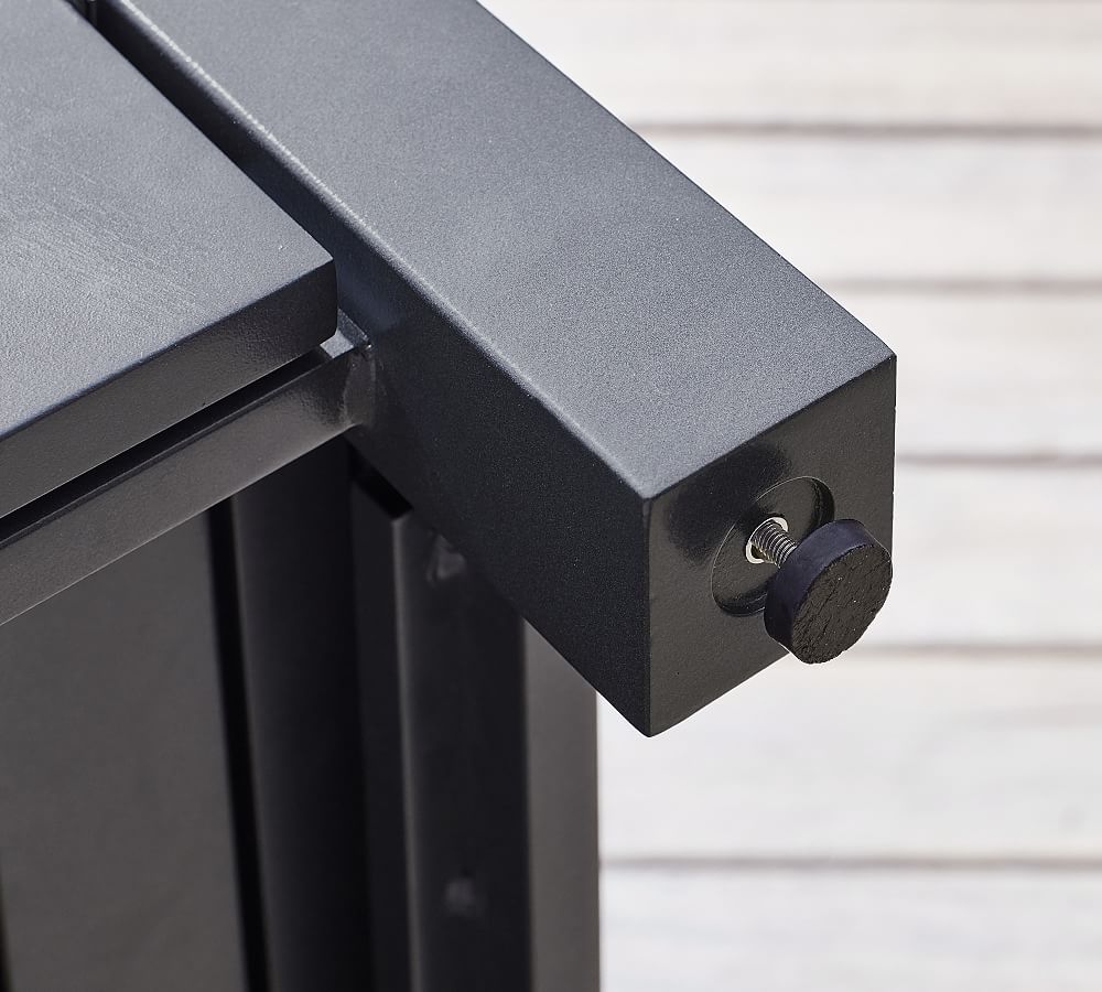 Indio Metal Outdoor Kitchen Double Cabinet | Pottery Barn