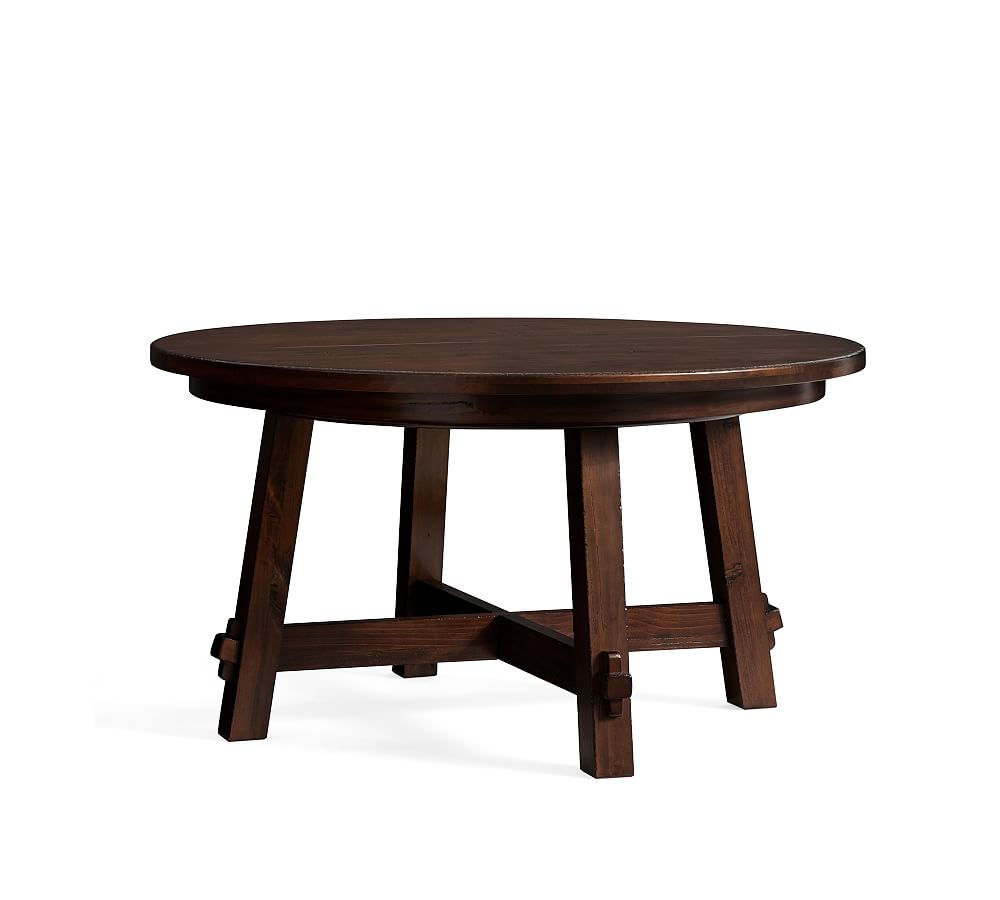 Toscana Round Extending Dining Table | Pottery Barn