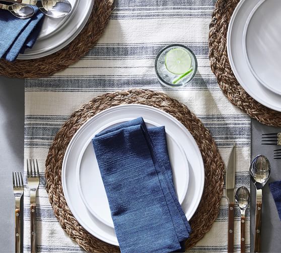 French Striped Table Linens Collection | Pottery Barn