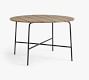 Tulum Acacia Round Outdoor Dining Table | Pottery Barn