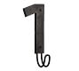 Rustic Black Number Hooks | Pottery Barn