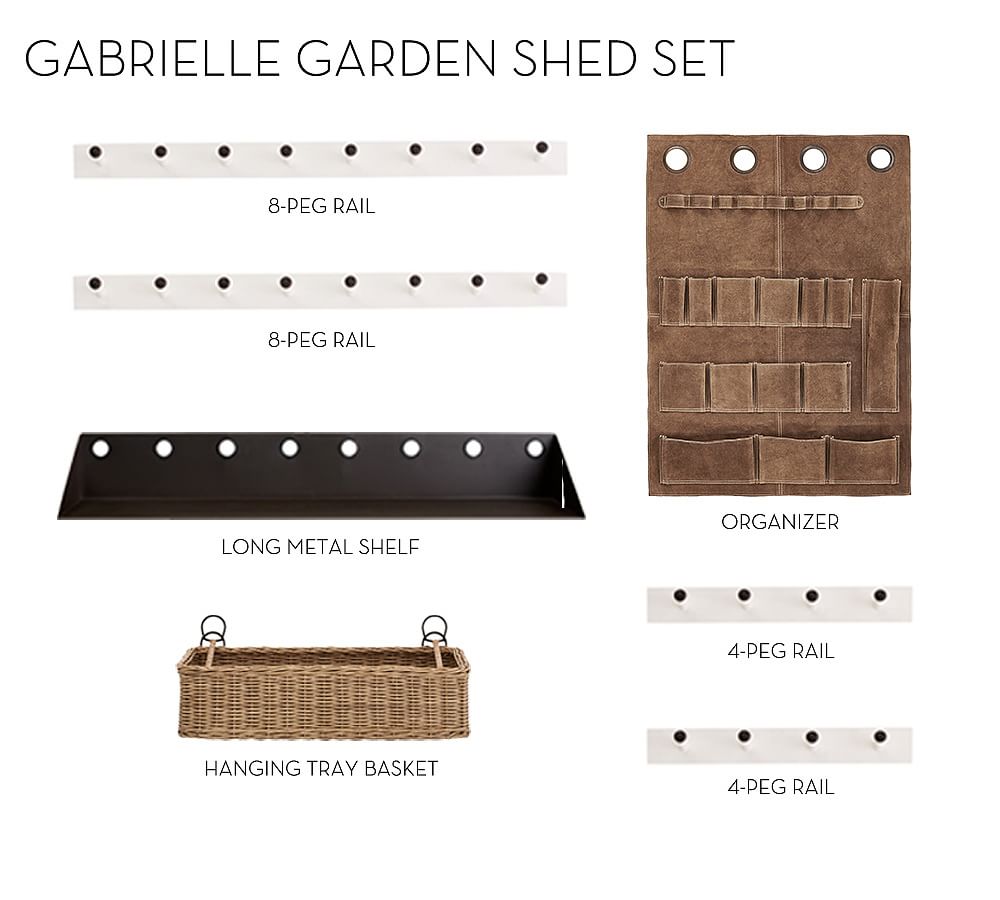 Gabrielle Garden Shed Set | Pottery Barn