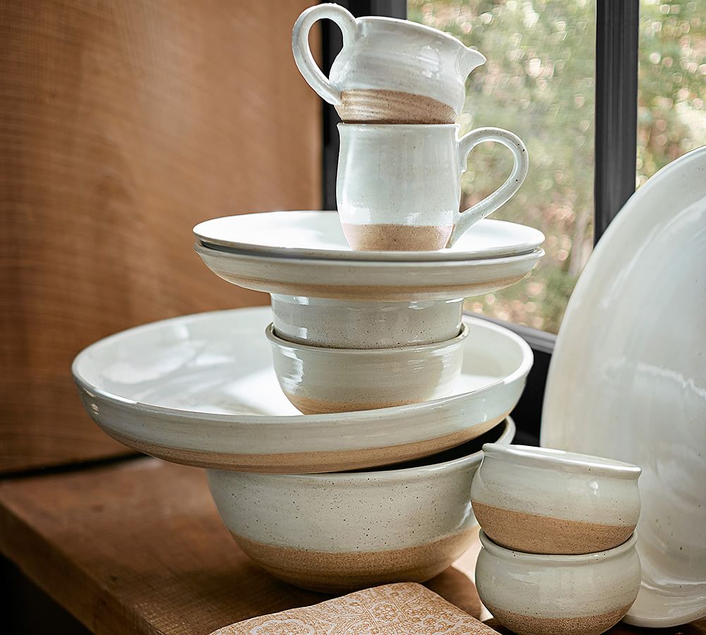 Portland Stoneware Individual Bowls, Set of 4 | Pottery Barn