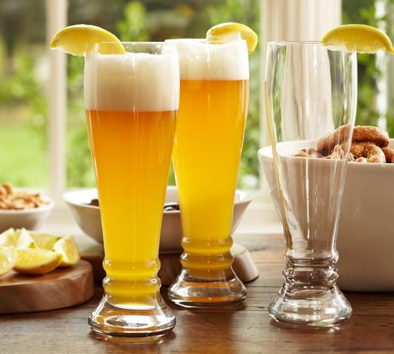 ZWIESEL GLAS Hefeweizen Beer Glasses, Set of 6 | Pottery Barn