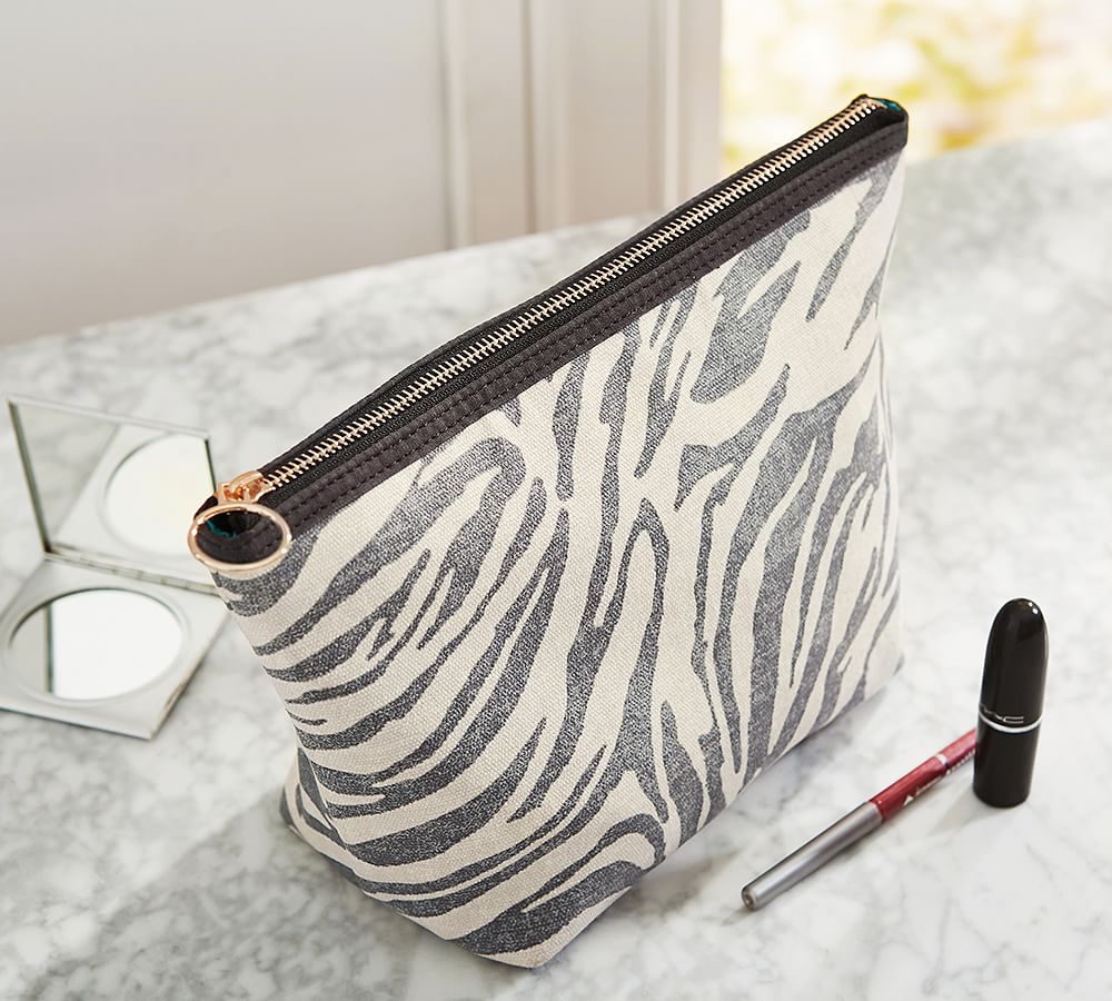 Zebra Makeup Pouch | Pottery Barn