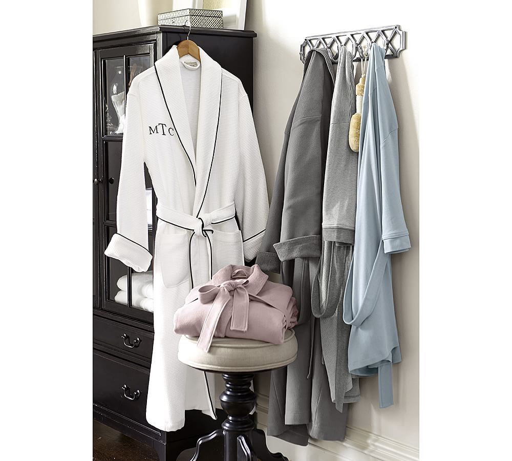 Lightweight Organic Robe | Pottery Barn