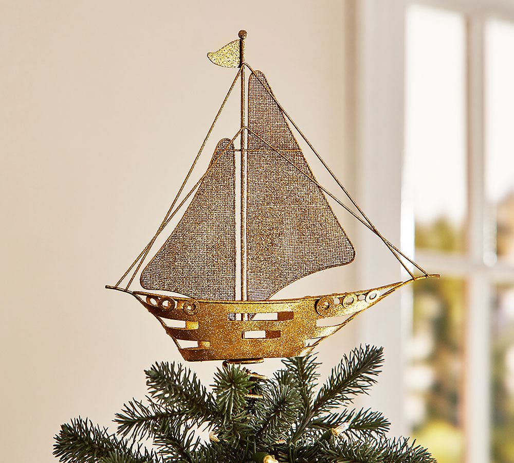 Ship Tree Topper | Pottery Barn