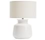 Emma Ceramic Round Table Lamp | Pottery Barn