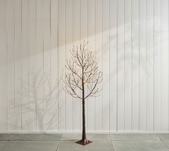 Lit Outdoor Willow Twinkling Twig Tree | Pottery Barn