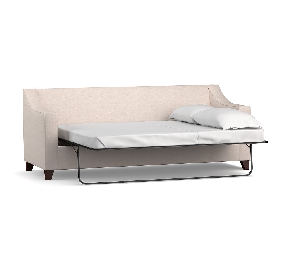 Cameron Slope Arm Upholstered Side Sleeper Sofa Bed | Pottery Barn