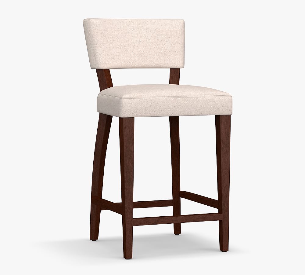 Payson Upholstered Stool | Pottery Barn