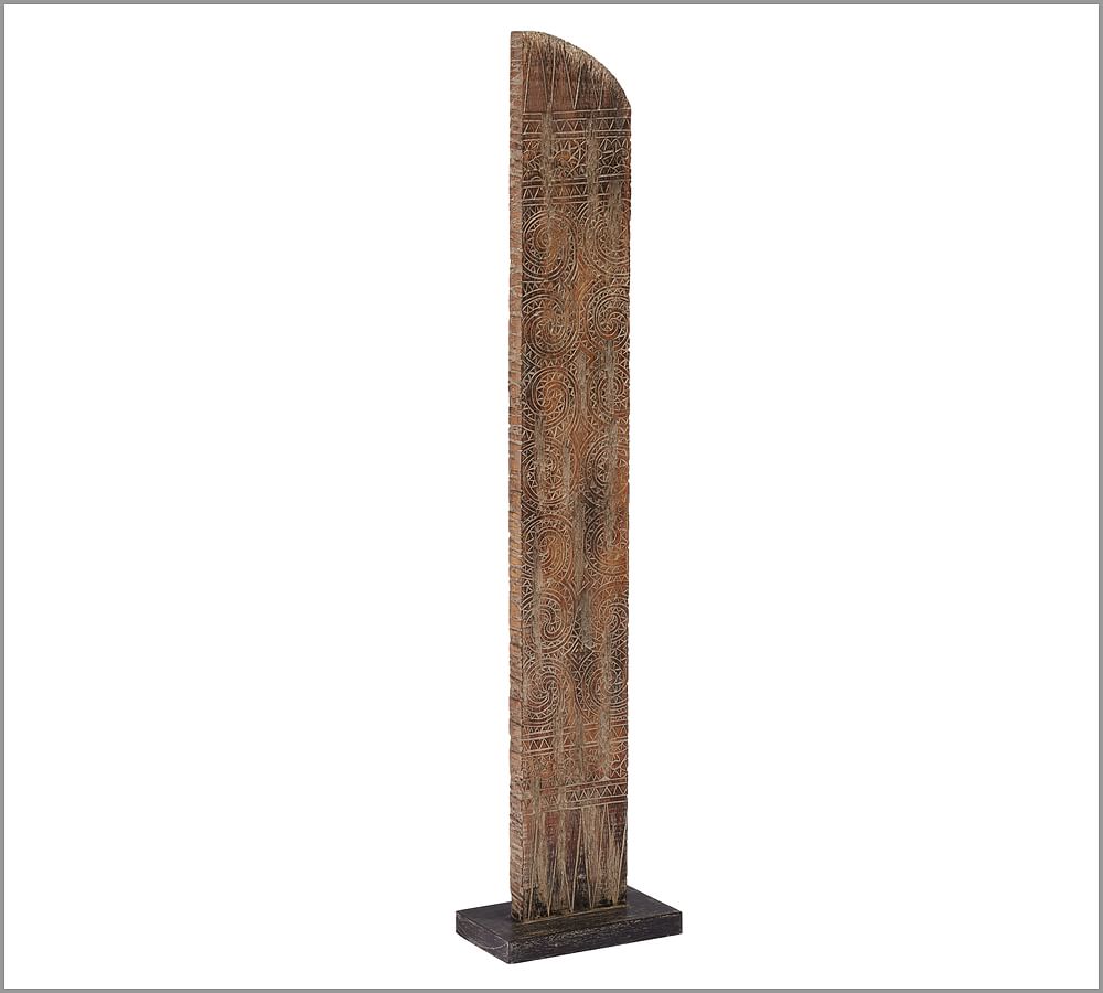 Carved Timber Stands | Pottery Barn
