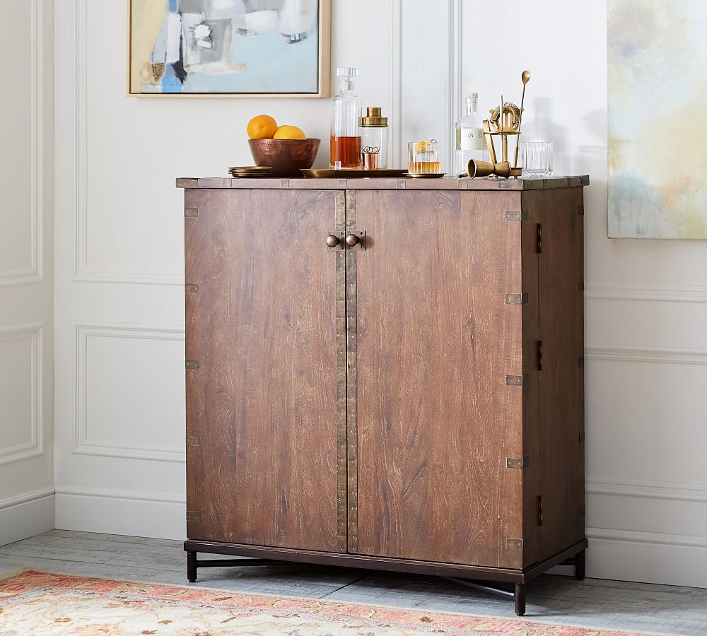 Timor Bar Cabinet | Bar Furniture | Pottery Barn