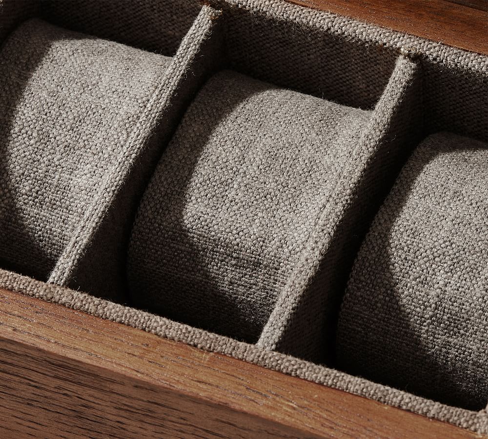 Asher Wooden Watch Box | Pottery Barn