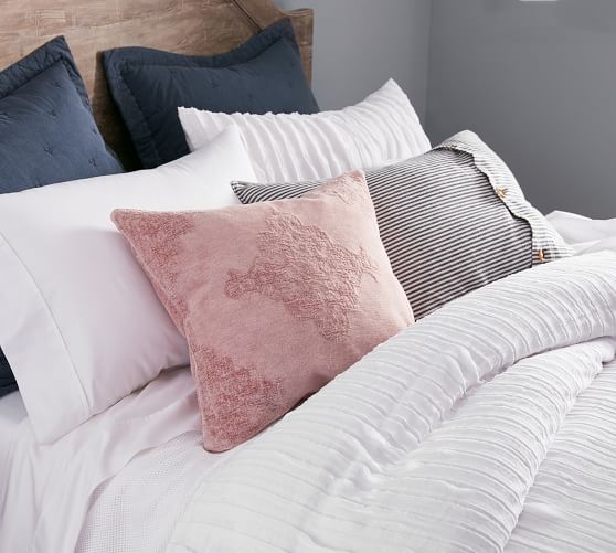 Camille Cotton Duvet Cover | Pottery Barn