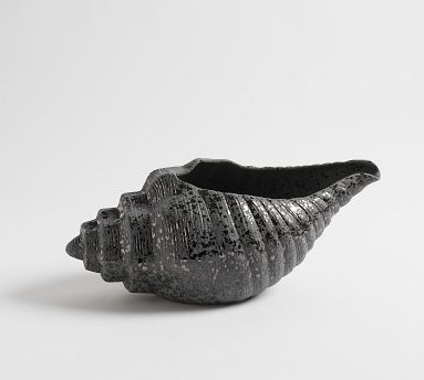 Handcrafted Ceramic Conch Shell | Pottery Barn