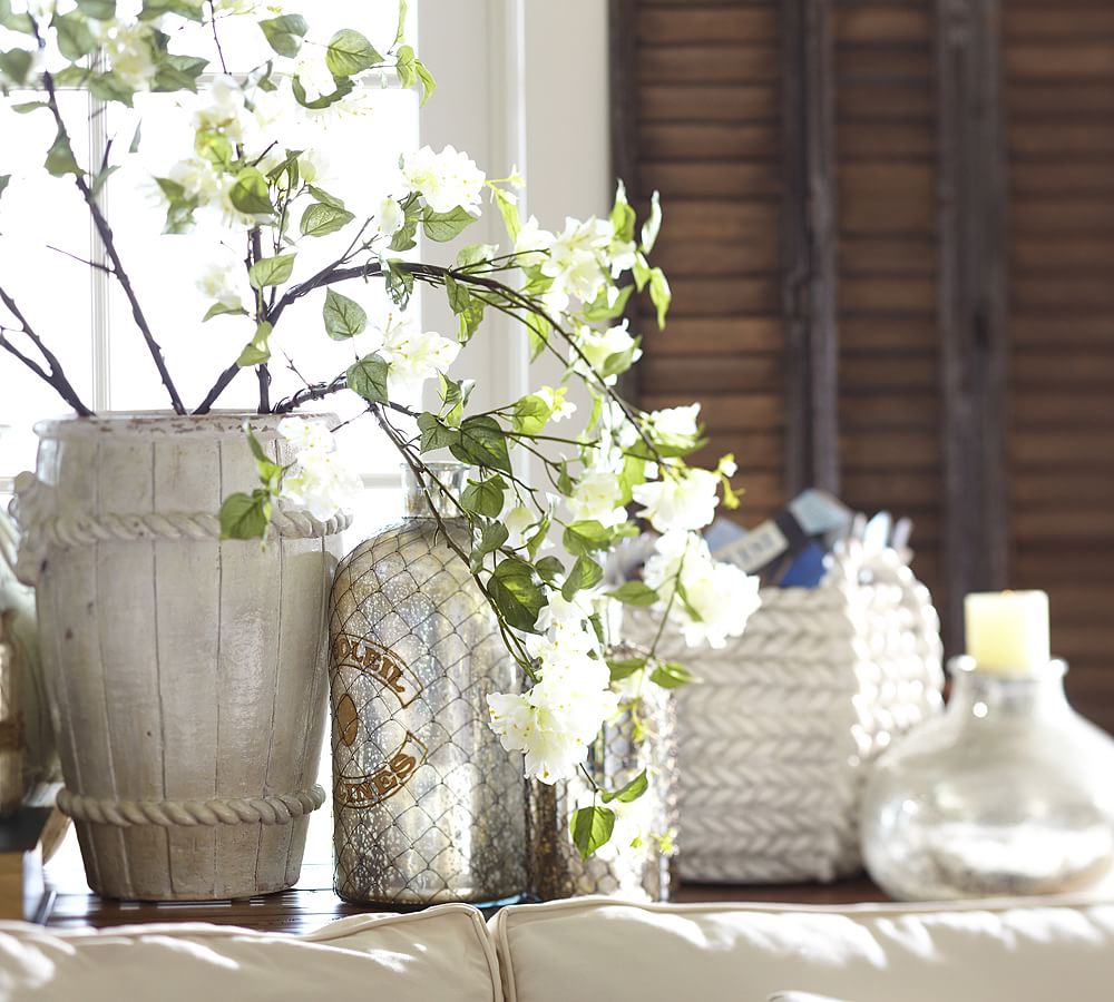 Ceramic Rope Vases | Pottery Barn