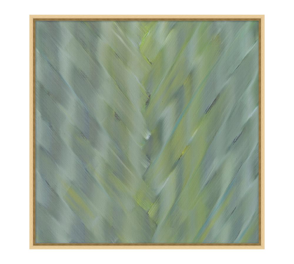 True Effects Hand Embellished Framed Canvas Print | Pottery Barn