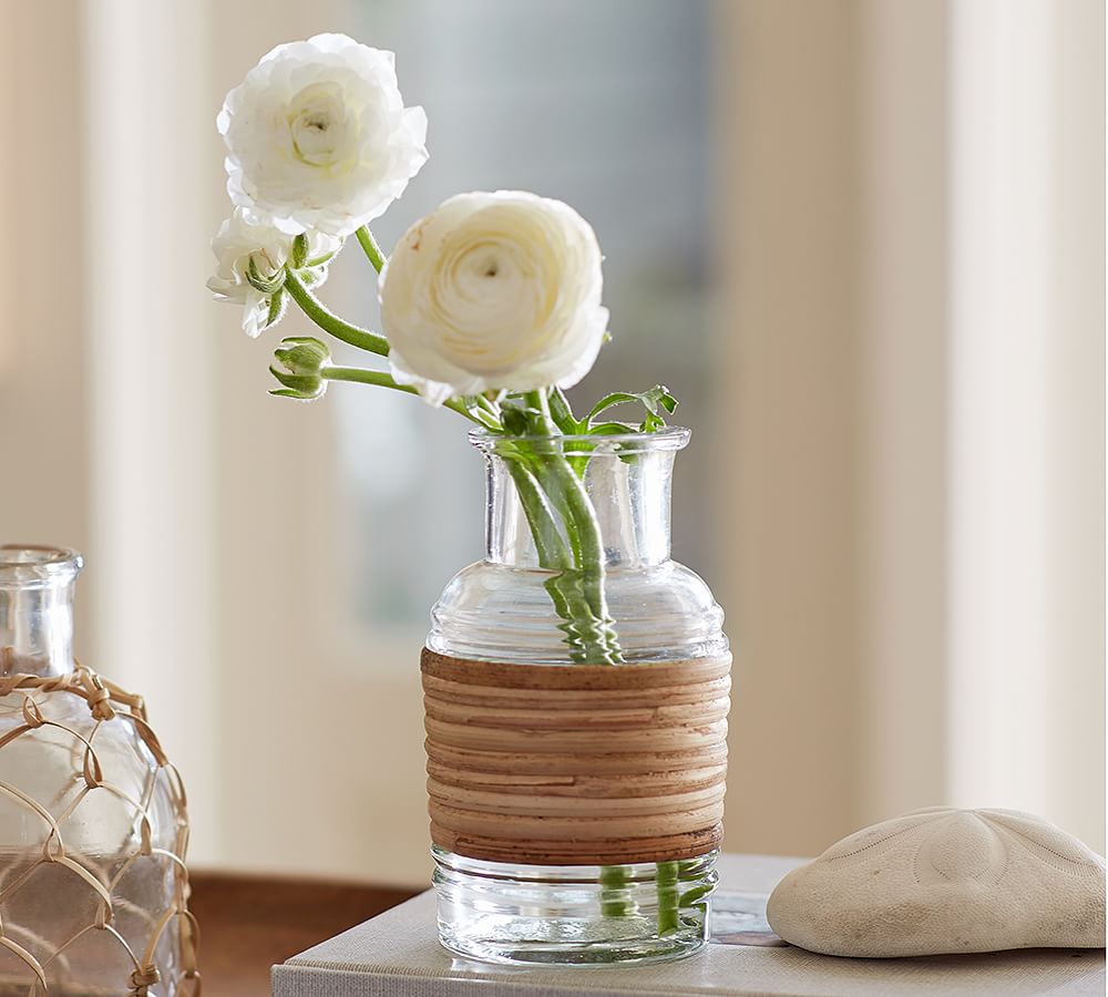 Reed Wrapped Vase | Pottery Barn