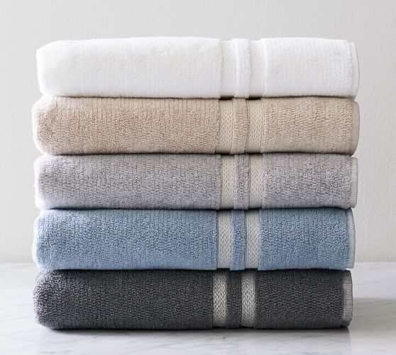 Heathered Hydrocotton Towel | Pottery Barn