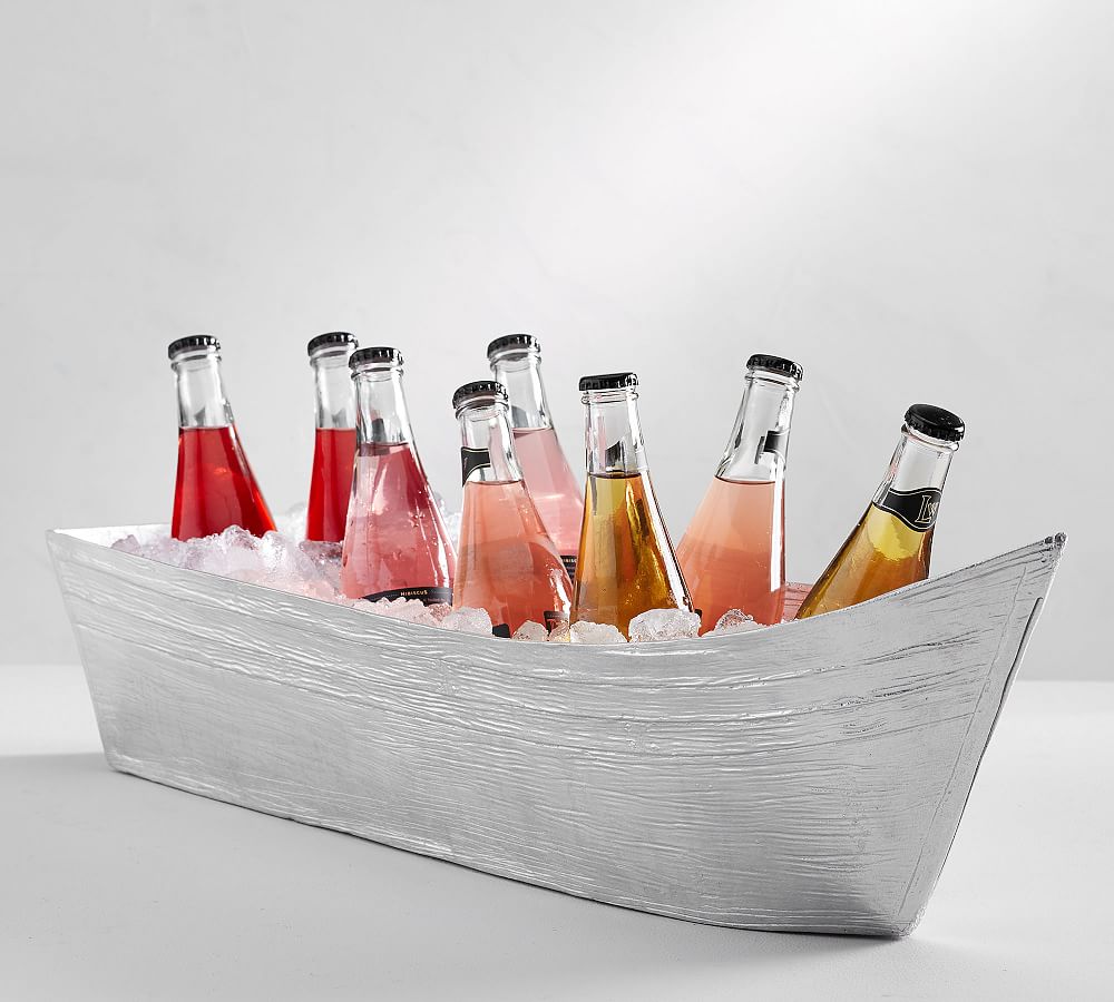 Aluminum Boat Cooler | Pottery Barn