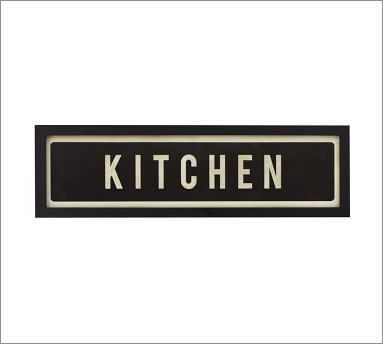 Framed Kitchen Sign | Pottery Barn