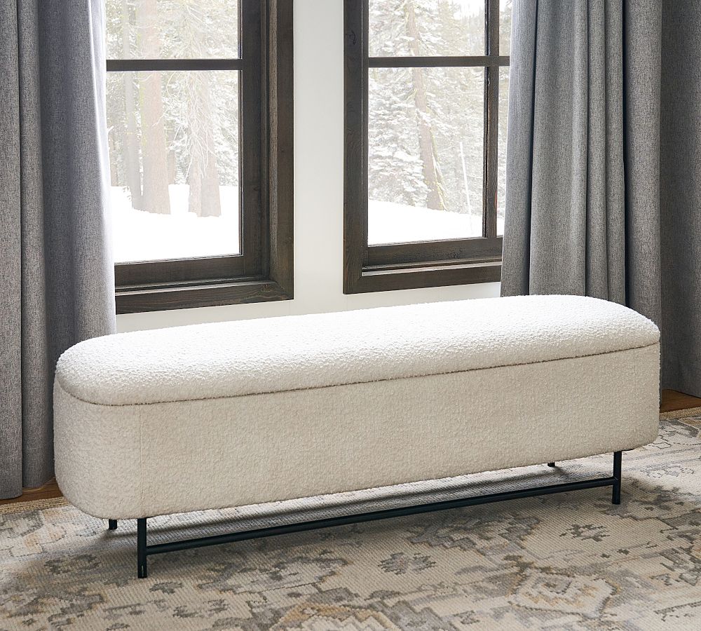 Pottery Barn Storage Bench