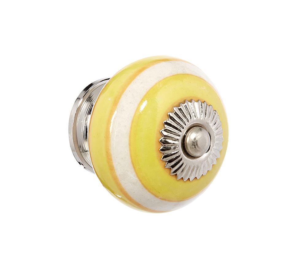 Preppy Knob - Yellow | Pottery Barn