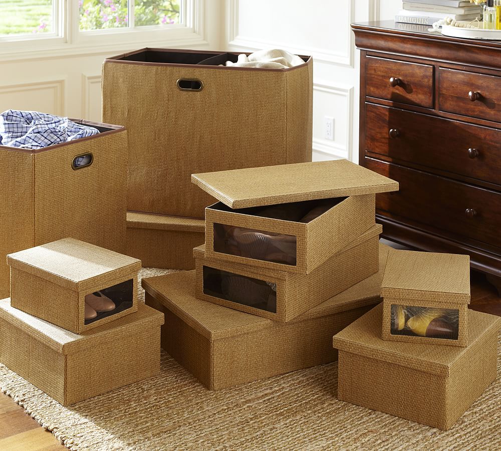 Paloma Collapsible Boot Box | Pottery Barn