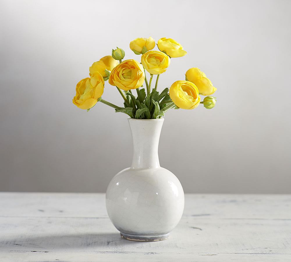 Faux Ranunculus Bundle | Artificial Flowers | Pottery Barn