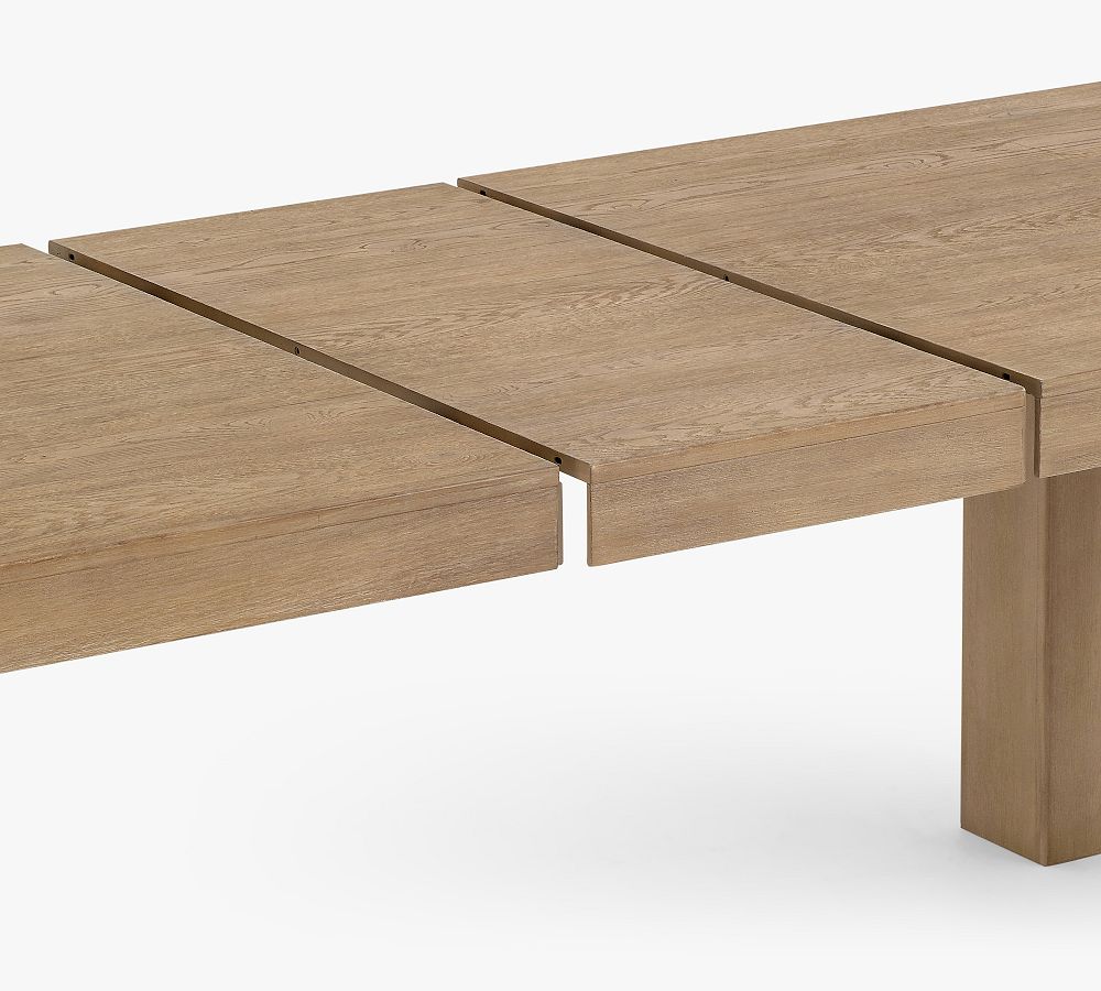 Benchwright Straight Leg Extending Counter Height Table | Pottery Barn
