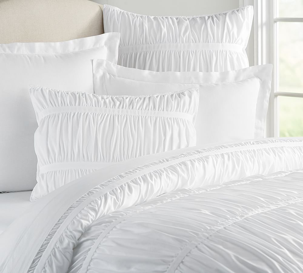 Pucker-Up Comforter & Shams | Pottery Barn