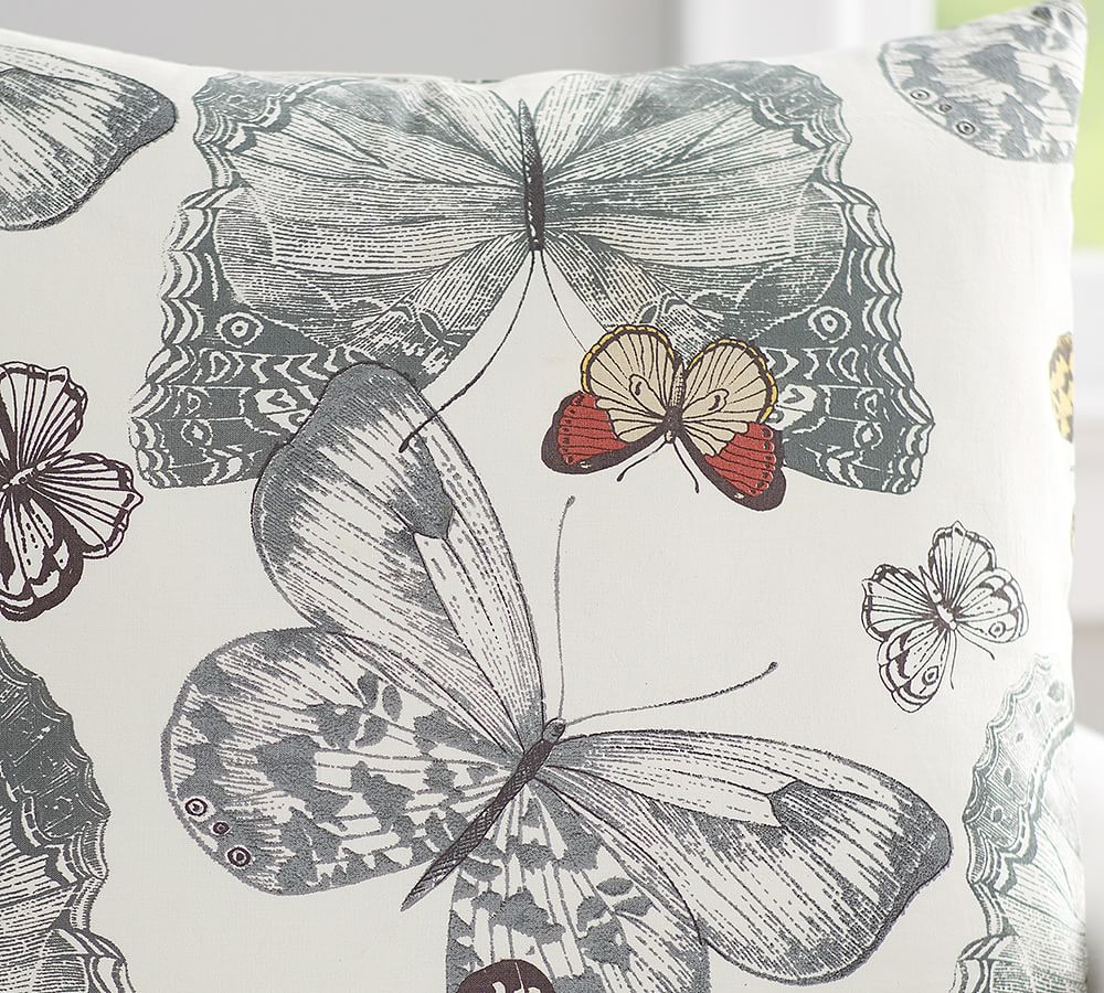 Mariposa Print Decorative Pillow Cover | Pottery Barn