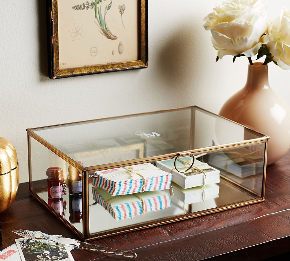 Callie Glass Boxes | Pottery Barn