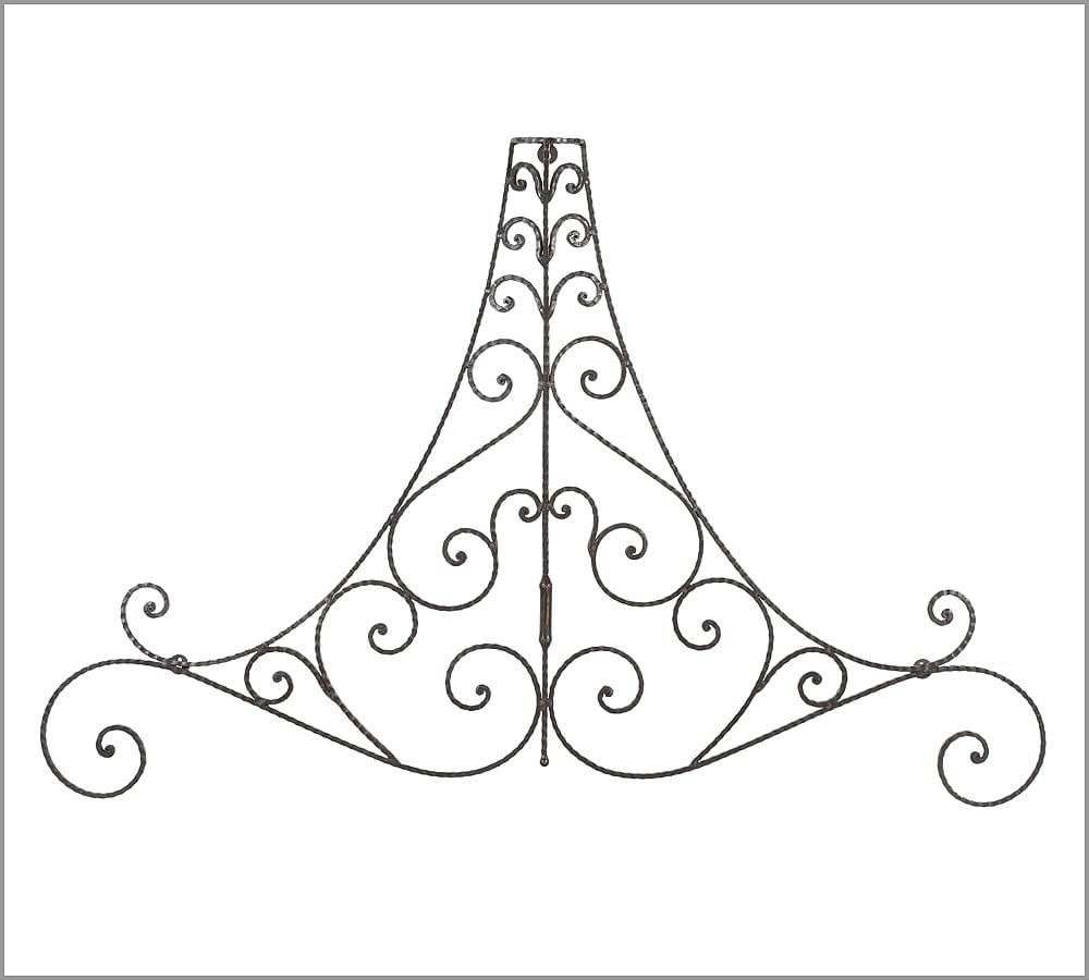 Iron Scrollwork | Wall Decor | Pottery Barn