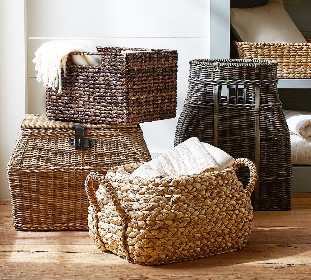 Beachcomber Oval Storage Basket | Pottery Barn