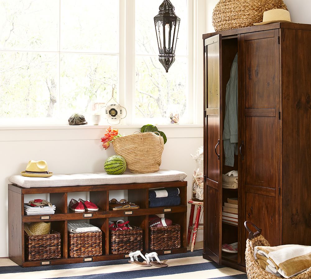 Beachcomber Oval Storage Basket | Pottery Barn