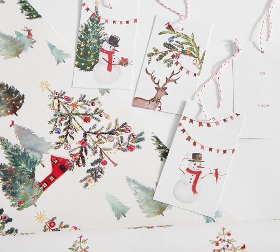 19-Piece Holiday Gift Wrapping Sets | Pottery Barn