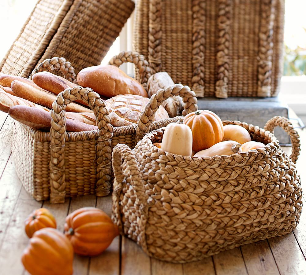 Beachcomber Oval Storage Basket | Pottery Barn