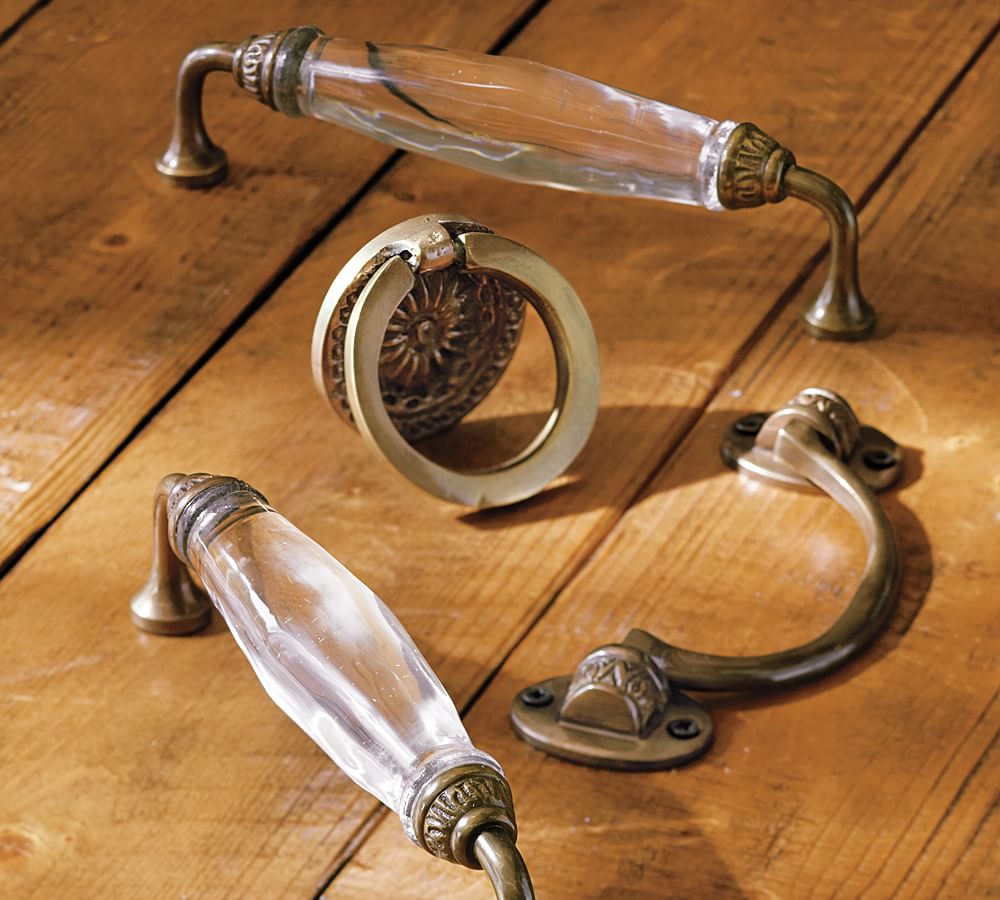 Eclectic Brass Hardware | Pottery Barn